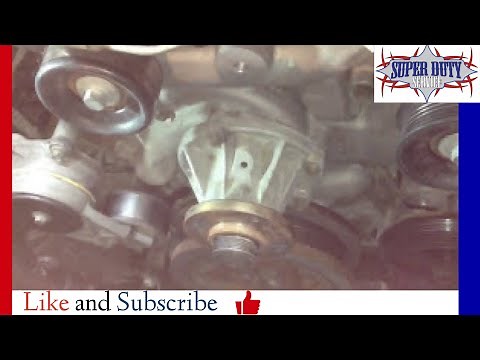 6.0 Powerstroke coolant pump leak