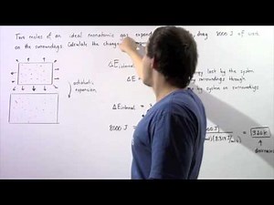 First Law of Thermodynamics Example # 3