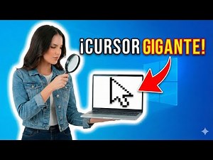 💻🖱️ How to ENLARGE the MOUSE POINTER in WINDOWS 11 and 10 (Make the Cursor BIGGER 2026)
