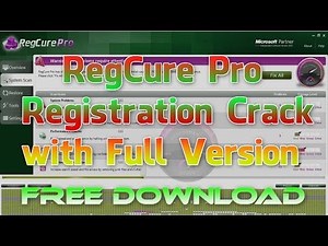 RegCure Pro Registration Crack with Full Version Free Download