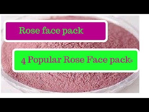 4 Ways To Make Rose Powder Face Mask |Rose Powder Benefits & Uses