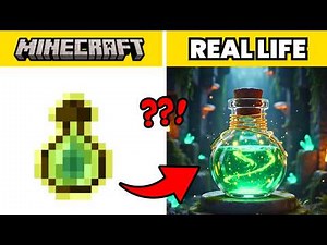 MINECRAFT MOBS VS REAL LIFE | Super Realistic 4K Video