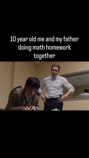 10 year old me and my dad doing math homework together #fun #funny #reelsinstagram #reels #trending #viral #relatable #fyp