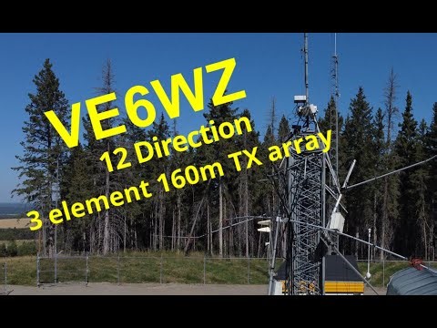 A 3 element, 12 direction 160m vertical array