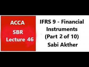 IFRS 9 - Financial Instruments (Compound Instruments) - SBR ACCA (Part 2 of 10)