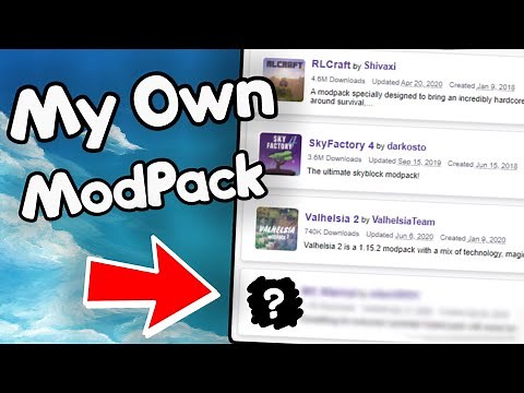 RLCraft is too hard so I made my own ModPack Instead