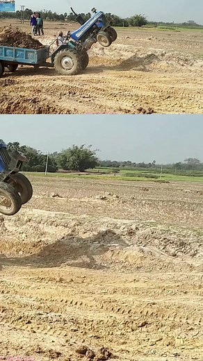 Dangerous stunt of unskilled driver. | Indian Heavy Vehicles