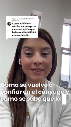 Replying to @Fernanda Morataya No basta con “apagar el incendio” (decir perdón y regresar). Si no se investiga qué lo causó, el riesgo de que vuelva a suceder es alto. ¿Qué sería “investigar el incendio” en el matrimonio? \t•\tCausa raíz: ¿Fue falta de límites? ¿vacíos emocionales? ¿inmadurez? ¿doble vida? (Ojo: esto NO justifica la infidelidad, pero sí la explica) Responsabilidad real: ¿La persona infiel reconoce completamente su error sin culpar? ¿Hay arrepentimiento genuino o solo consecuenci