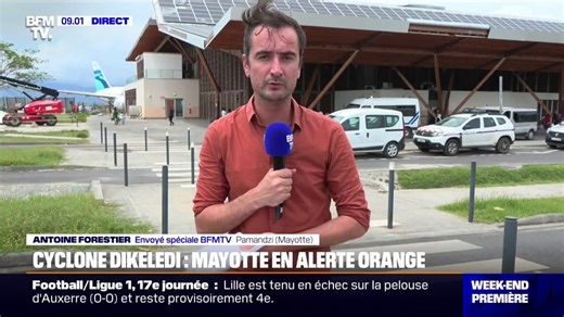 Le cyclone Dikeledi se rapproche de Mayotte, des inondations sont à prévoir