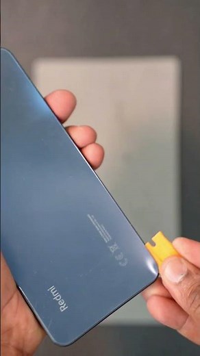 Redmi note 12 5g back remove