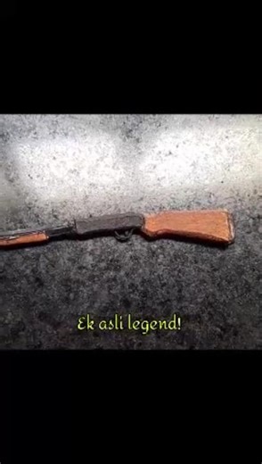This shotgun is an American Legend 💪 | full video in comments #art #miniature