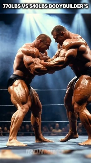 770lbs vs 540lbs — The Heaviest Wrestle #subscribe #shorts #wwe