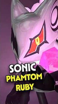 Sonic e o poder da Phantom Ruby #sonic #sonicthehedgehog