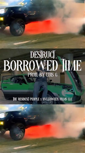 Destruct 🇧🇷 / 🇨🇱 on Instagram: "Heavy Rotation 🔊 #Destruct - Borrowed Time / Prod. by @luis_g_music 📽️: #TheResidentPeople Filmed & Directed by @destructmusic Location Scout & Drone Work by @bravo_productions_ Edited by @hvlloweenfilms First Visuals Out Now! 🔥off the upcoming New Album #ReturnOfTheDeadlyKid Dropping Dec 5th 🎯 El arte vive, this how soundtrack starts 🎞️ Link In Bio"