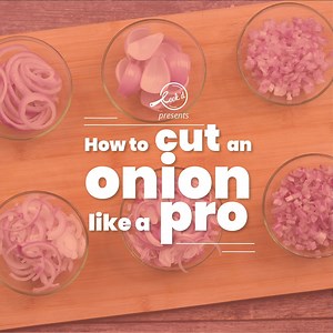 101K views · 401 reactions | Cutting Onions is a tiresome task in cooking勞 But we are gonna make it fun for you Watch how to cut Onions like a pro Feel the Masterchef in you‍ | Cookd | Facebook