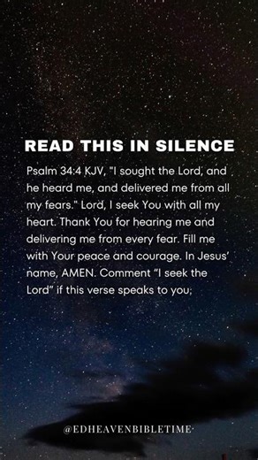 Read this in silence #christianprayer #prayerandpurpose #kjvbible