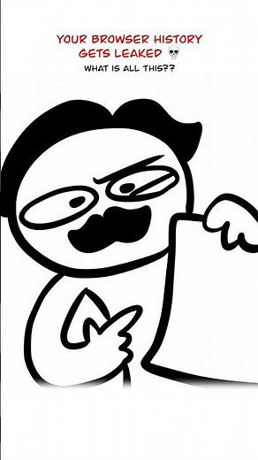 Browser History 😭 (Animation Meme) Anim: RedFlowerCrown #shorts