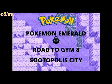 Pokemon Emerald Road to Gym 8th Sootopolis City