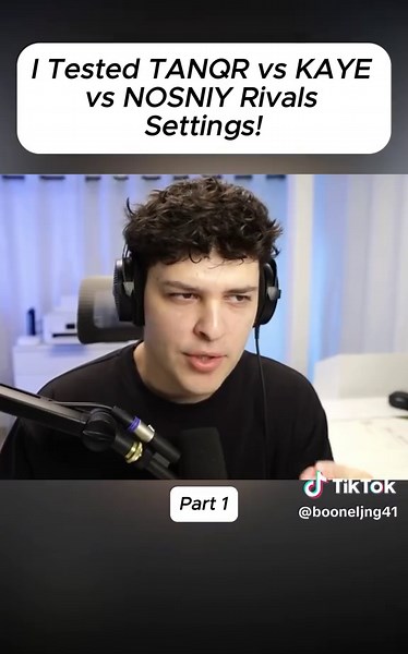 TANQR vs KAYE vs NOSNIY: Rivals Settings Tested