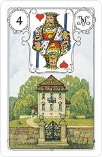 Lenormand das Haus 2 - Deutung, Bedeutung, Kombinationen