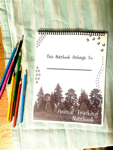 Animal Tracking Journal Printable for Kids and Hikers, Nature Study Guide, Wildlife Observation Log, Homeschool Science Activity PDF - Etsy