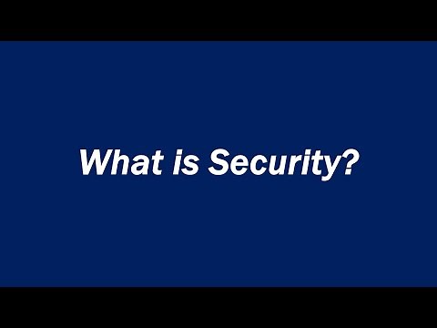 What is Security? Definition and examples