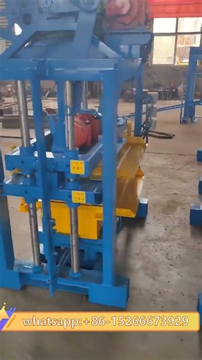 concrete hollow block making machine