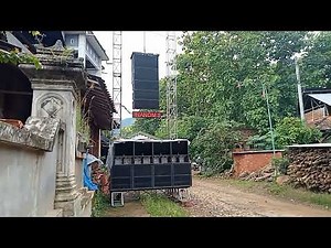 Prepare putra gunung jati Audio job jenangan horegg #soundsystem #soundkonten