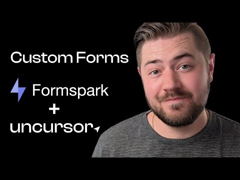 Make a Custom Contact Form with Formspark and Uncursor