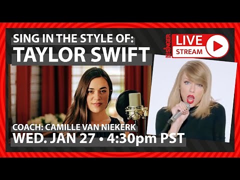 Style Breakdown - Taylor Swift Vocal Style and Technique | 30 Day Singer