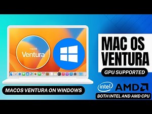 How to install macOS Ventura on Windows PC: GPU Supported (Opencore Hackintosh)