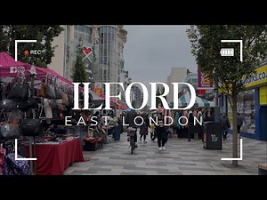 Walk Around Ilford 2025 | East London | 4K