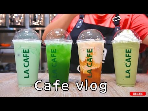 😍Cafe Vlog Collection/Latte & Smoothies You’ll Fall For☕Cafe Vlog/ASMR/@Dailycoffee68 #coffee