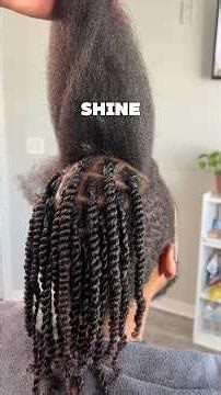 Juicy two-strand twists, but done right 😮‍💨🔥#twostrandtwist #mentwist