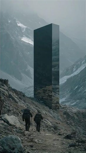 A Black Monolith Discovered in the Andes — Polished Like a Mirror