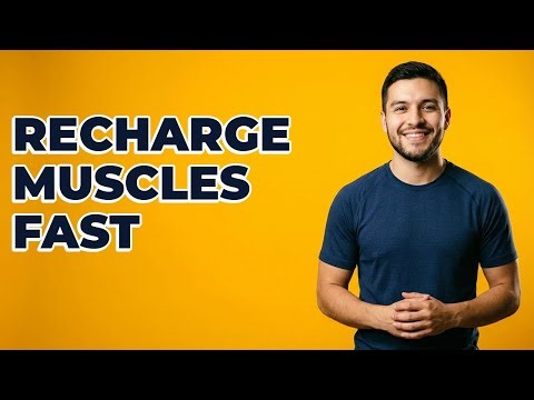What Are Quick Ways To Restore Muscle Energy?