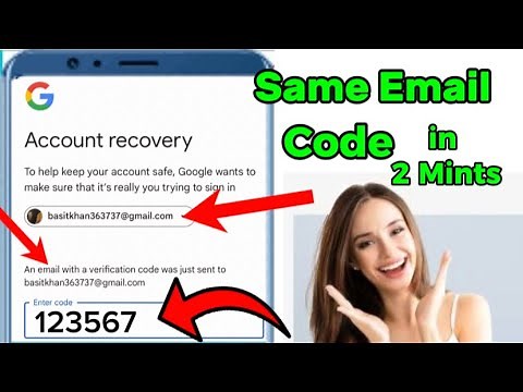 Same email otp problem gmail account recovery 2- step verification 2024 | same gmail code problem