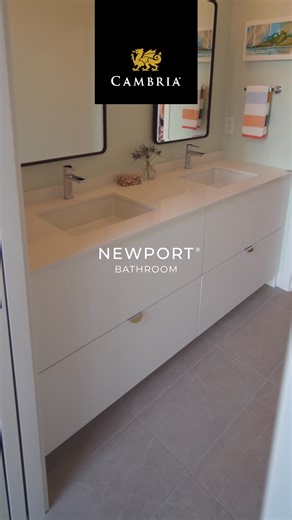 1.4K views | Cambria natural quartz surfaces—made to inspire, designed to last, and perfect for anywhere life happens. | Cambria | Facebook