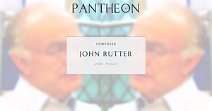 John Rutter Biography | Pantheon