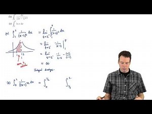 Math152: Section 3.7 Improper Integrals (2 of 3) - Integrals of Functions with Discontinuities