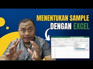 Cara Menentukan Sampel Dengan Simple Random Sampling di Excel | Gampang tidak ribet