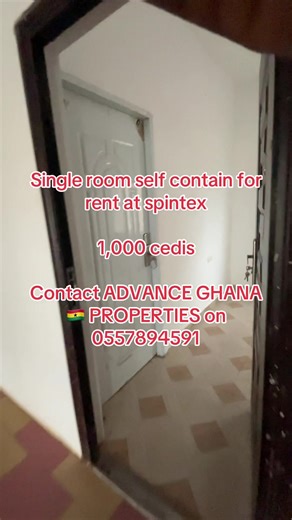 Extra comic neatly built single room self contain for rent at spintex in a serene environment. Price :1,000 cedis Pls for more info contact ADVANCE GHANA 🇬🇭 PROPERTIES on 0557894591 #foryoupage #killerntua😂😂 #fyppppppppppppppppppppppp #goviraltiktok♥️ #unitedshowbiz @Shatta wale @Asafo Powers🇳🇬 🇳🇬🇬🇭🇬🇭 @Channel One TV @STONEBWOY @Mr Amprah