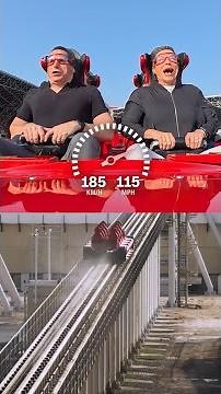 CNN tries out the world's fastest roller coaster