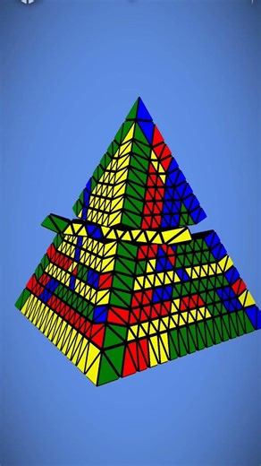 Solve the BIG Triangle Cube Puzzle Today