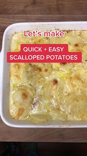 Cheesy Scalloped Potatoes Recipe