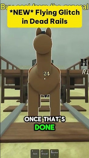 How to do *NEW* Flying Horse Glitch In Dead Rails