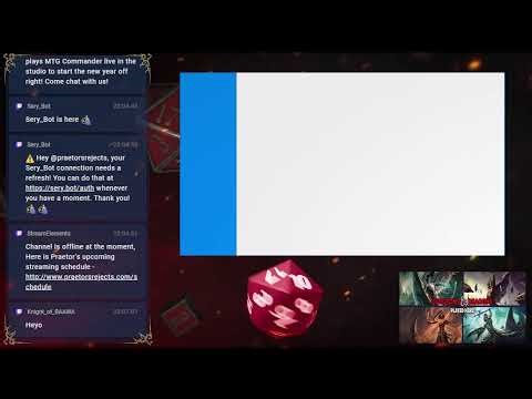 CovenMTG plays MTG Commander live in the studio to start the new year off right! Come chat with us!