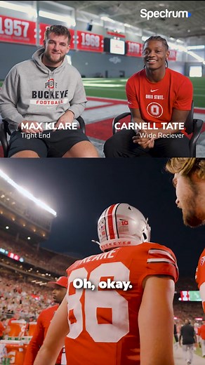 "We all rely on each other… it all works together and we’re all in it together”🏈🙌 Buckeye Connections Presented by Spectrum #GoBucks | Ohio State Buckeyes