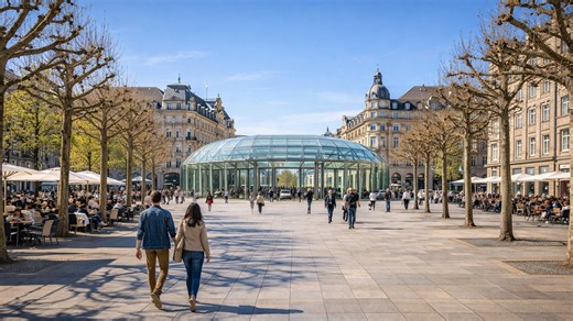 Is this the most beautiful spring day in Hamburg?