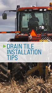 Here are a few drain tile installation tips. | Ag PhD